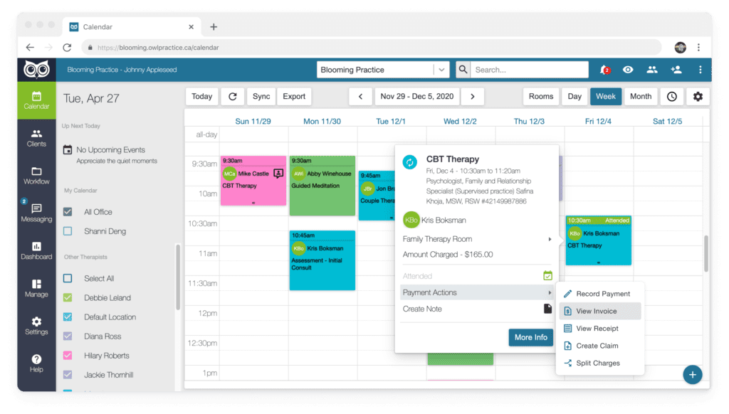 Homepage - Owl Practice Canada
