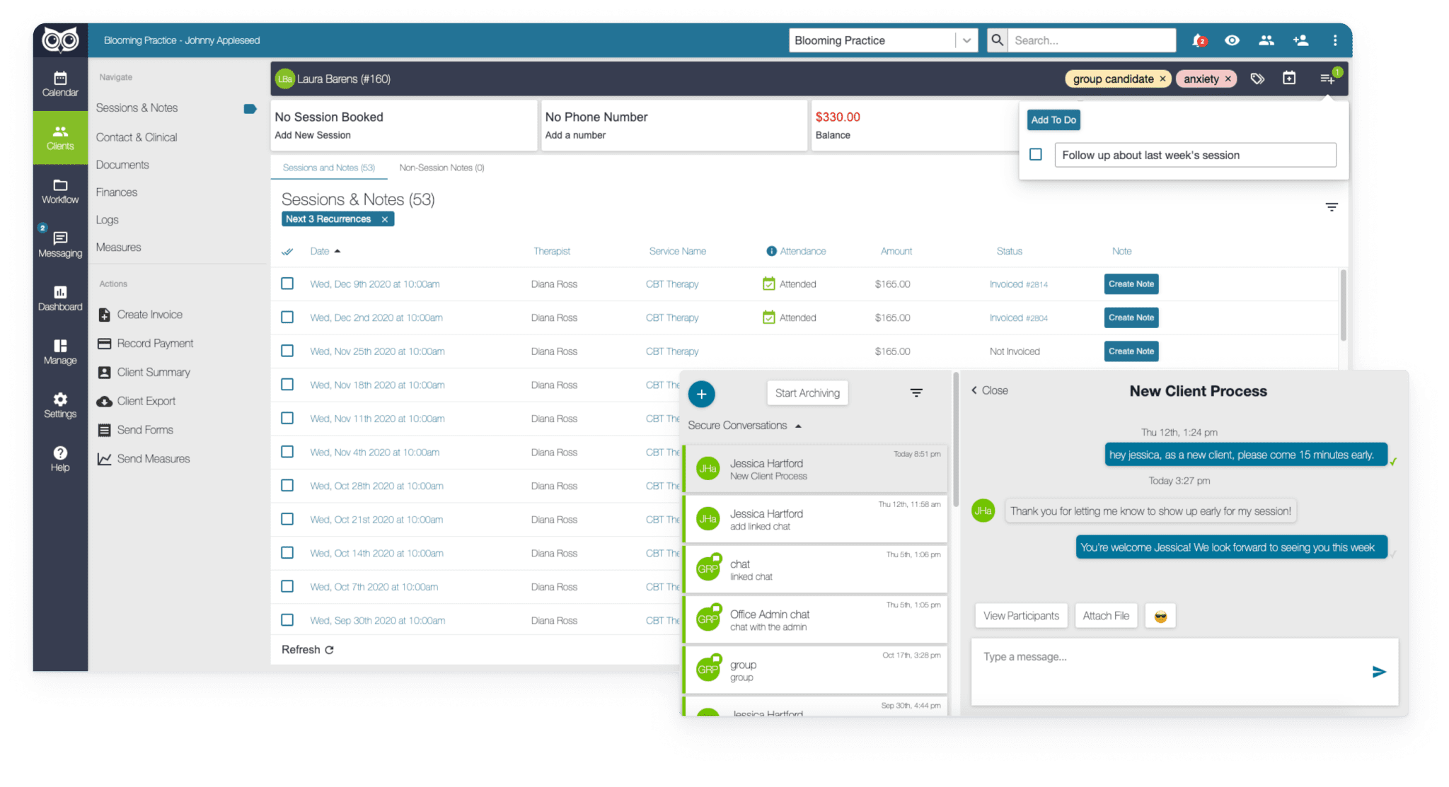 Tour Our Services | Made in Canada | Owl Practice Suite